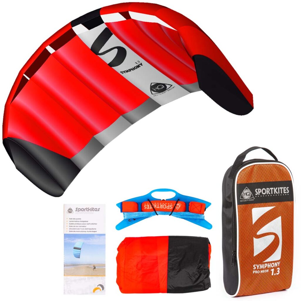 HQ Symphony PRO 2-Lines Speed- & PowerKite | Rainbow & Neon | Wepa Flyer